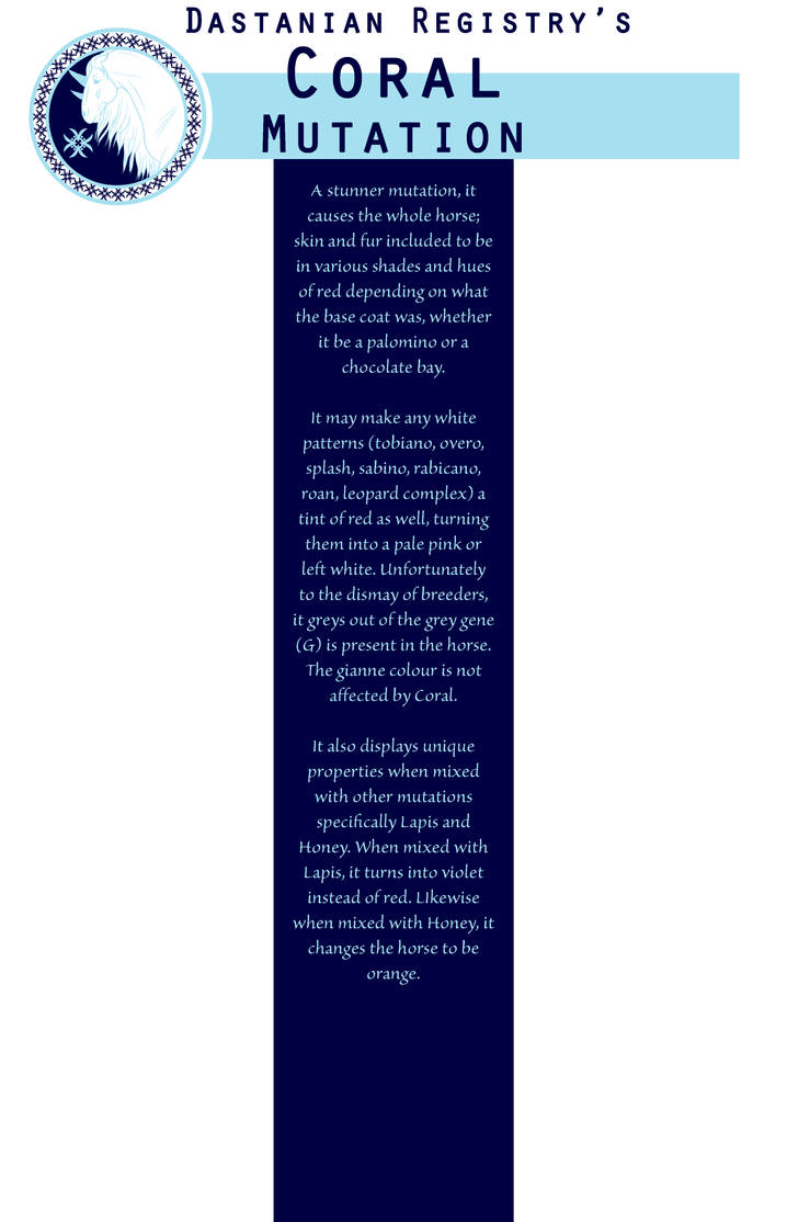 Mutation Regulation: Coral by Dastanian-Admin on DeviantArt