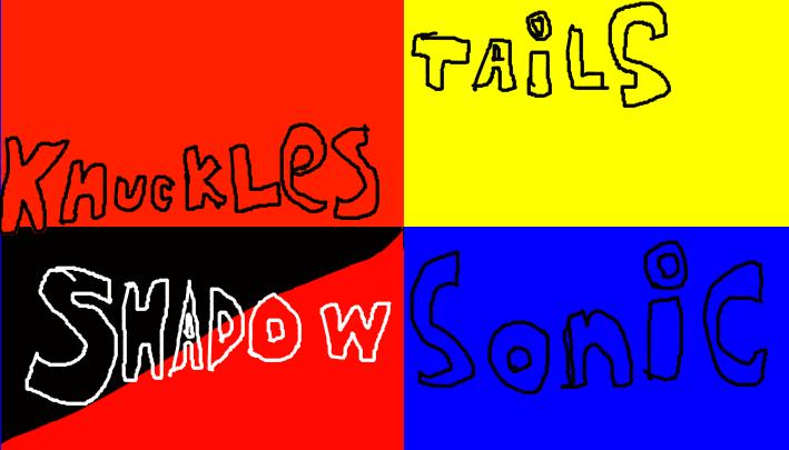 sonic characters that represent their skin colors by Devilman222 on ...