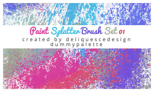 Paint Splatter Photoshop Brush by deliquescedesign on DeviantArt