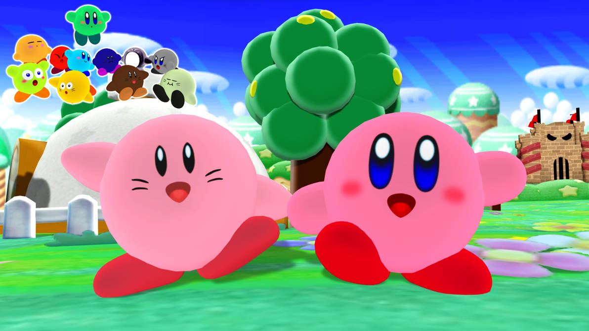 MMD - Kirby and Classic Kirby DL by MovieMakerX on DeviantArt