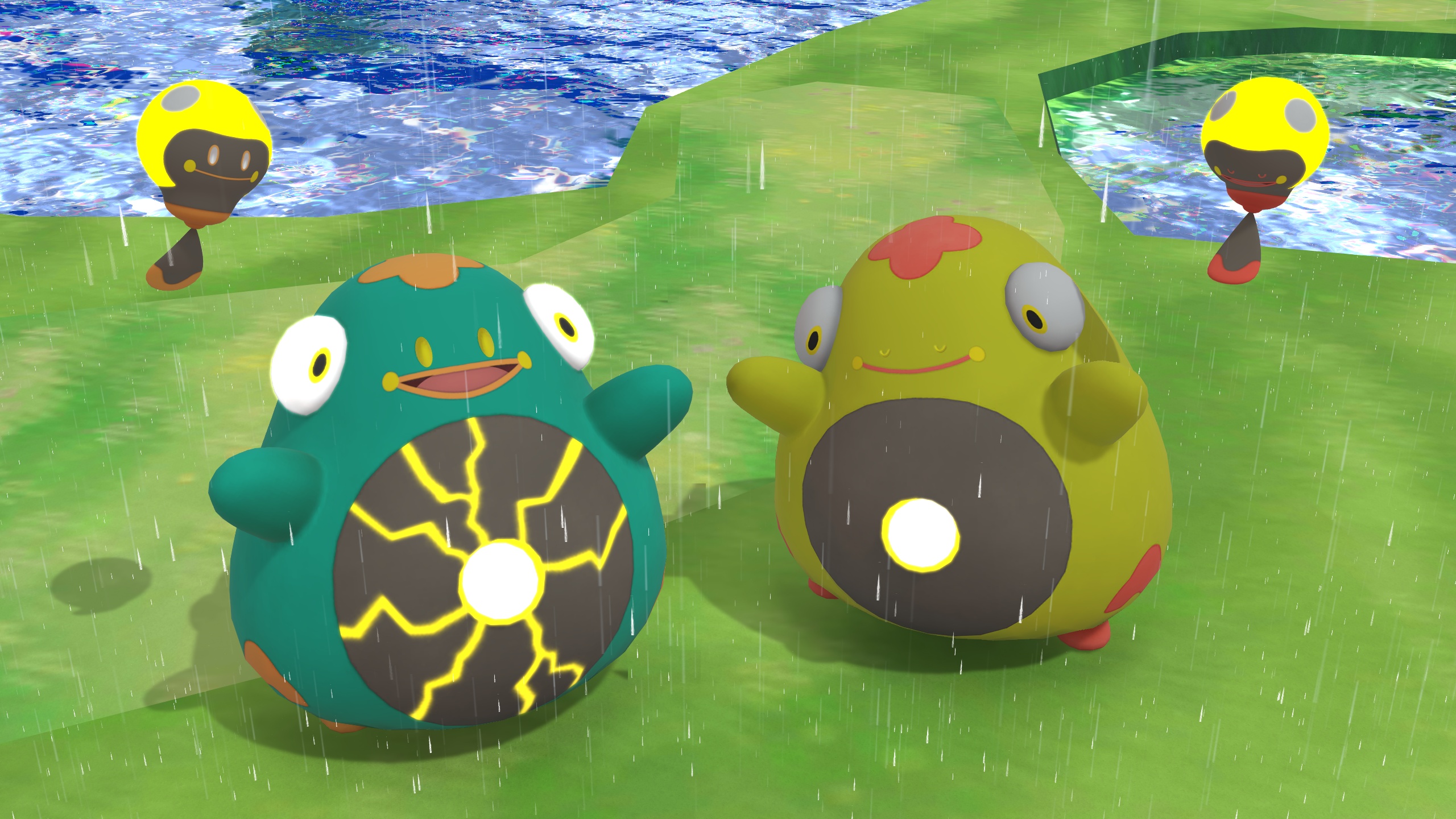 MMD Pokemon - Tadbulb and Bellibolt (SV) DL by MovieMakerX on DeviantArt