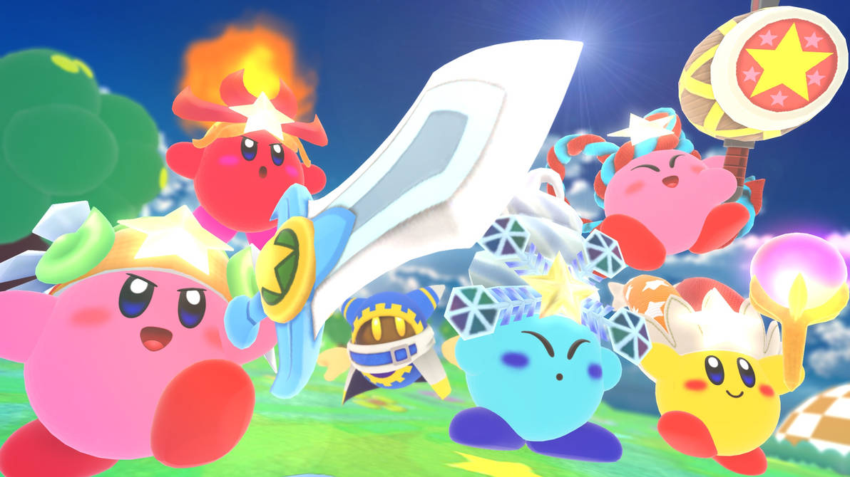 Mmd Kirby Super Ability Pack Dl By Moviemakerx On Deviantart