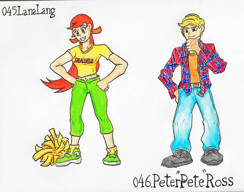 Lana Lang - Pete Ross by EladioPoblete on DeviantArt