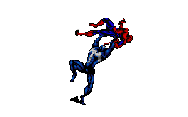 Spider-man 2099 sprite sheet by Neytryno on DeviantArt