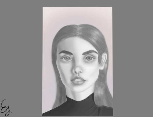 one of my first portraits by EdDigitalArt on DeviantArt