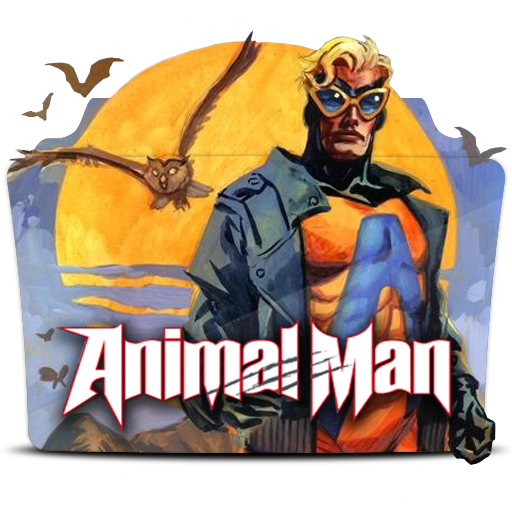 Animal Man Folder Icon by luis0henrique on DeviantArt