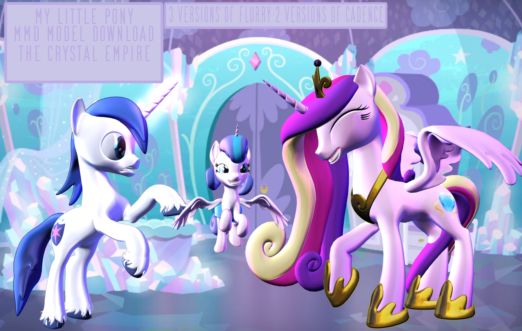 {MMD} The Crystal Empire V1 (REMADE) by AstriaDawn on DeviantArt