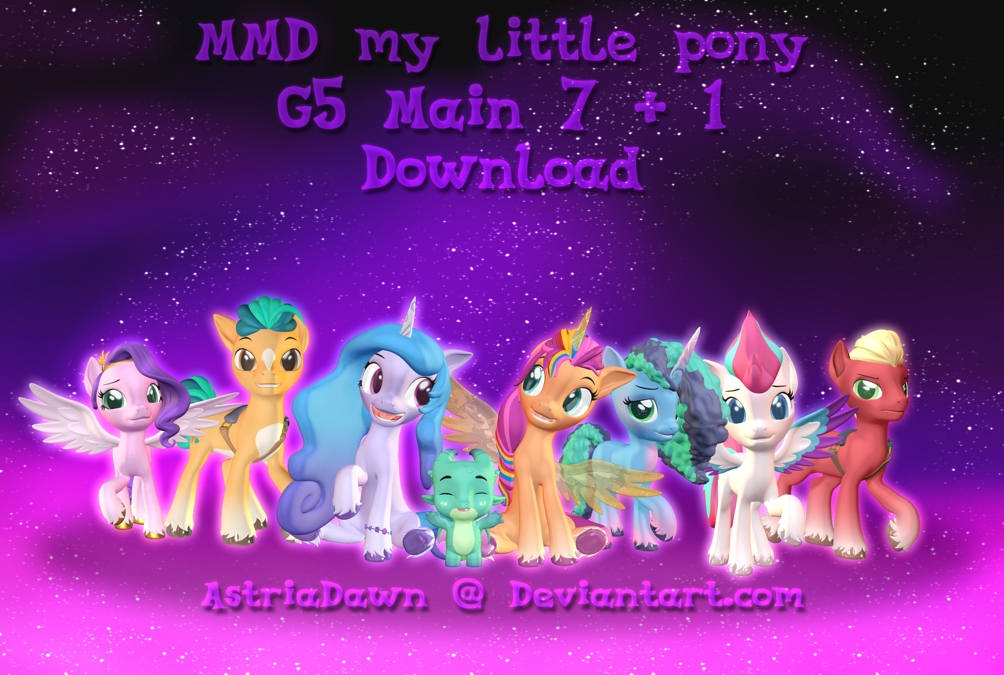 {MMD} MLP G5 V2 + DL by AstriaDawn on DeviantArt