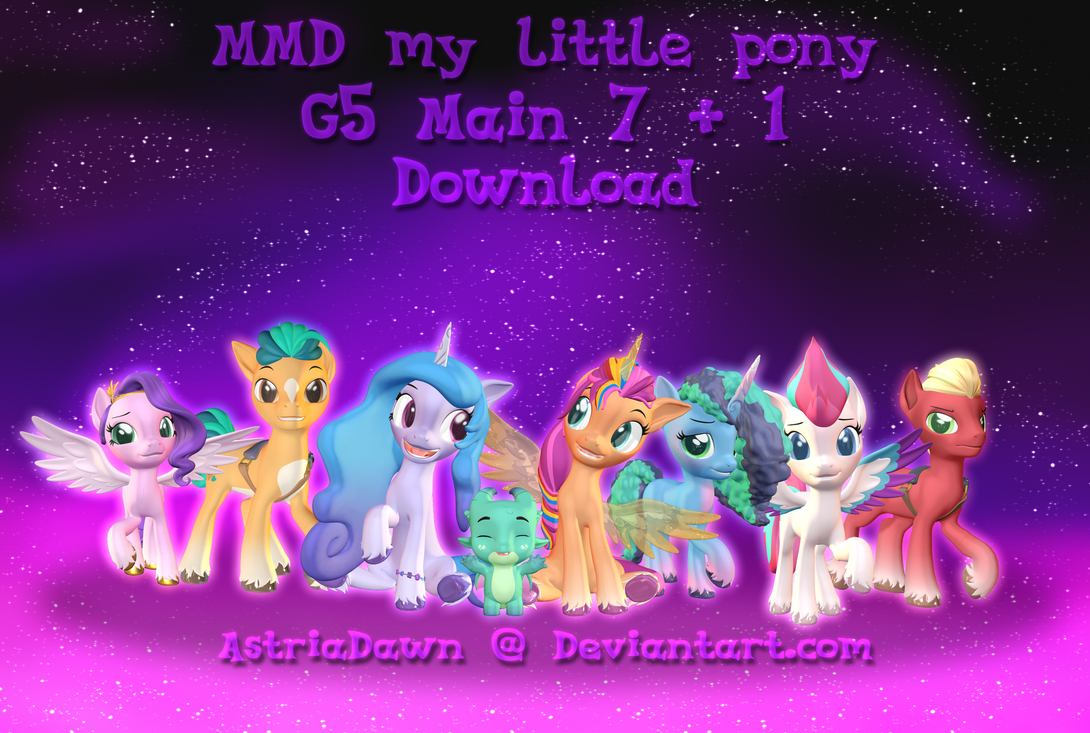 {MMD} MLP G5 V2 + DL by AstriaDawn on DeviantArt