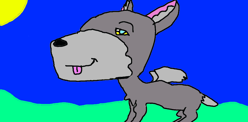 goofy wolf by Mistydragon34 on DeviantArt