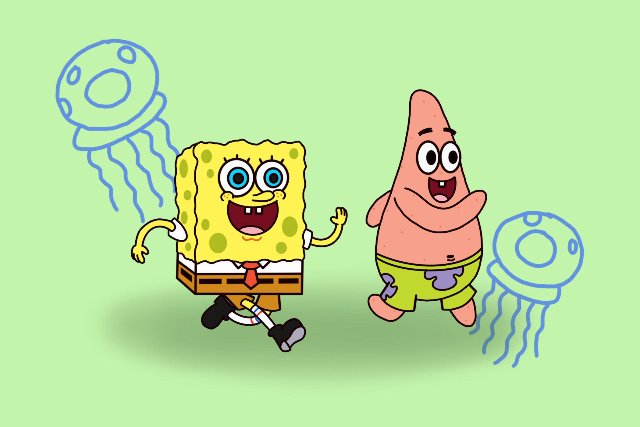 Spongebob and Patrick by Eggy543 on DeviantArt