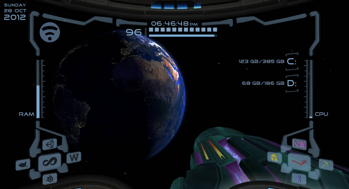 Metroid Prime Rainmeter by SXPanda on DeviantArt