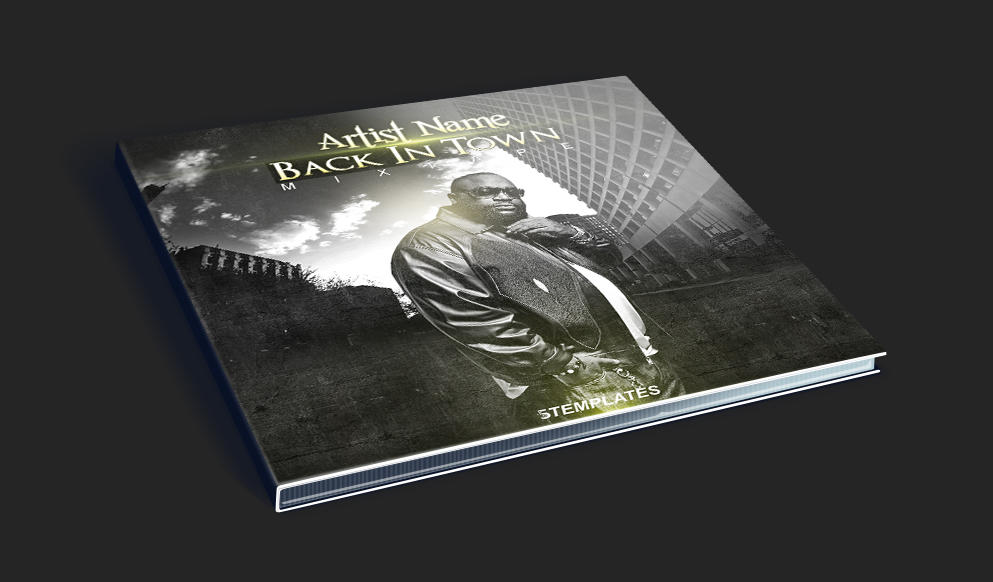 Back In Town Mixtape CD Cover FREE PSD Template by KlarensM on DeviantArt