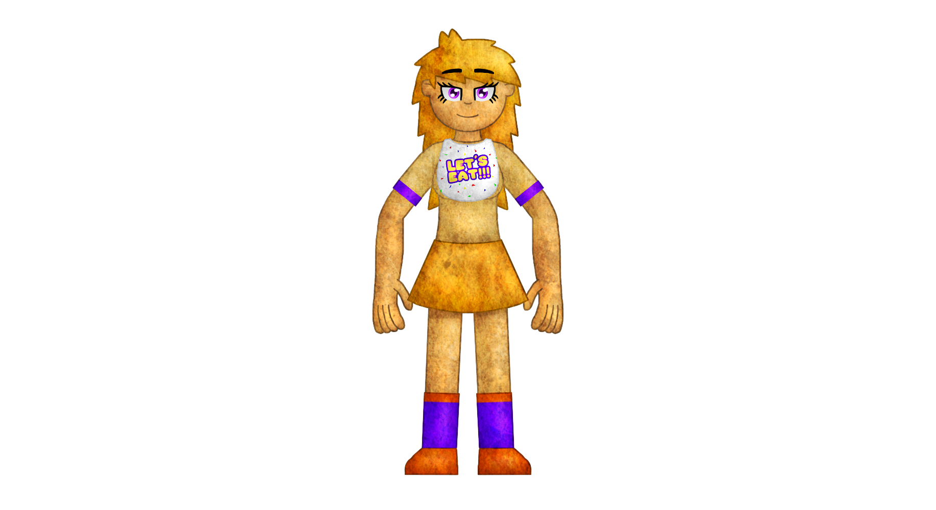Human Chica by TerBonner52Offical on DeviantArt