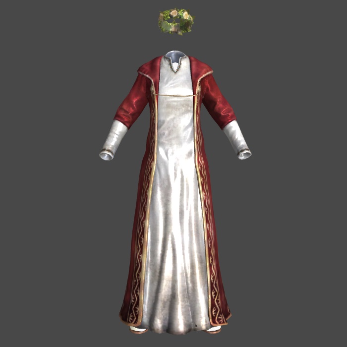 Skyrim Wedding Dress by bradpigg on DeviantArt
