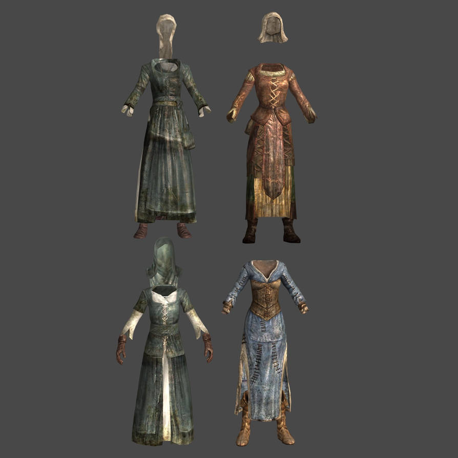 Fem Farm Clothes by bradpigg on DeviantArt