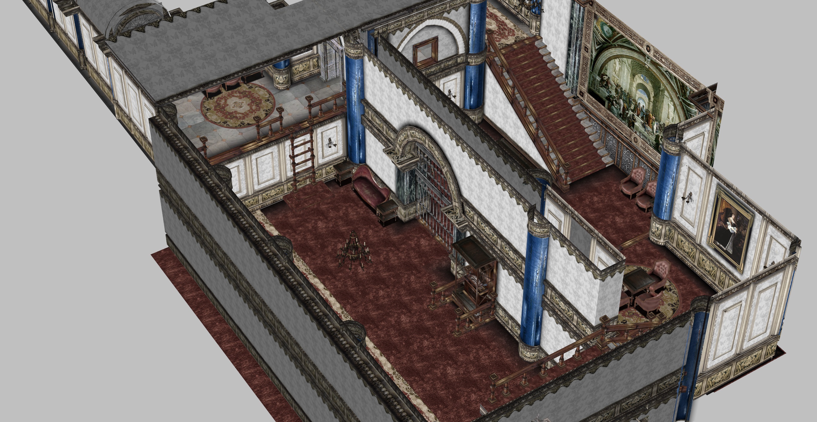 Re4 Castillo Zona A by bradpigg on DeviantArt