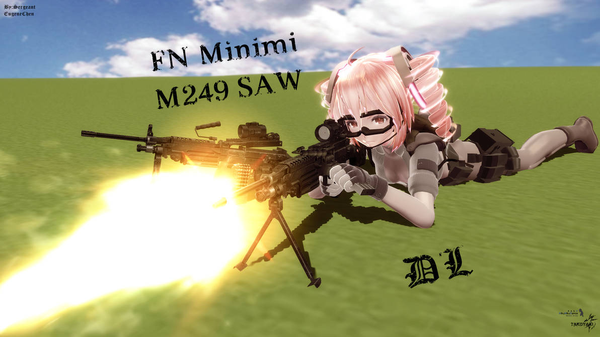FN MINIMI M249 SAW DL by johneugene on DeviantArt