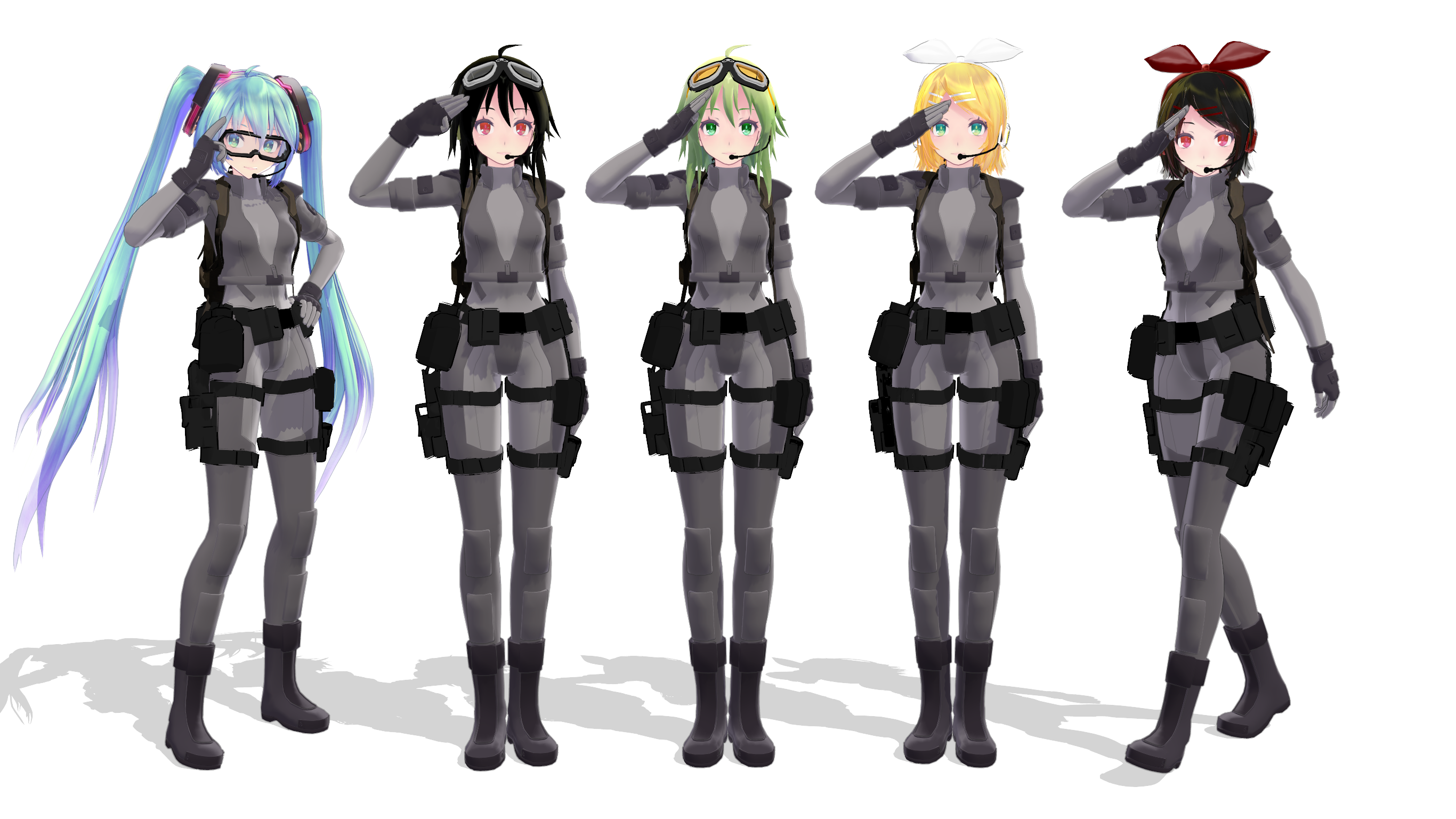 Salute Pose DL by johneugene on DeviantArt