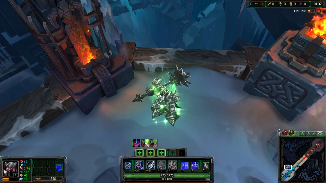 League of Legends Mechanic (GREEN) HUD by ToranasOverlays on DeviantArt