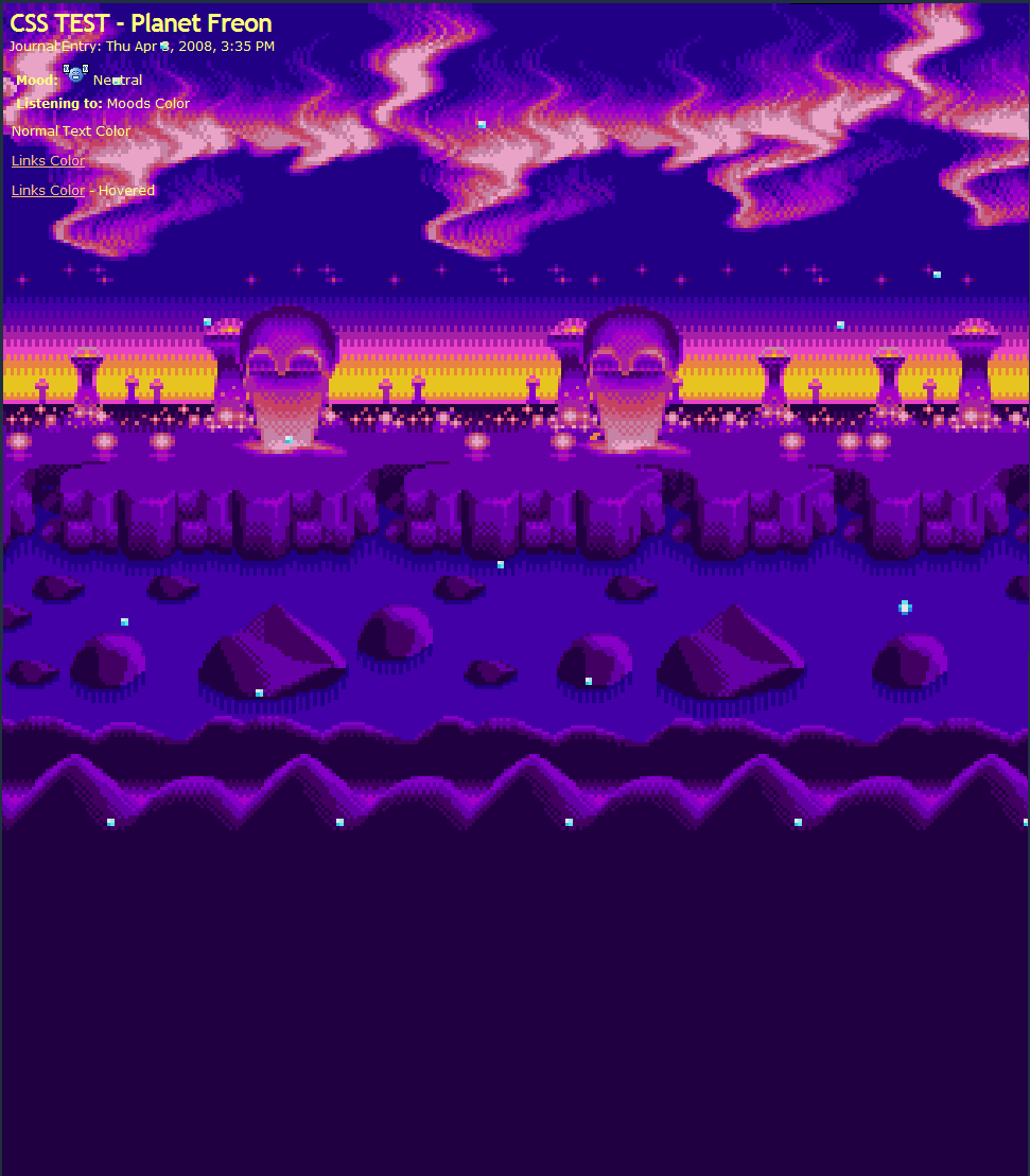 Planet Freon Round 1 CSS by Waluigi-Prower on DeviantArt