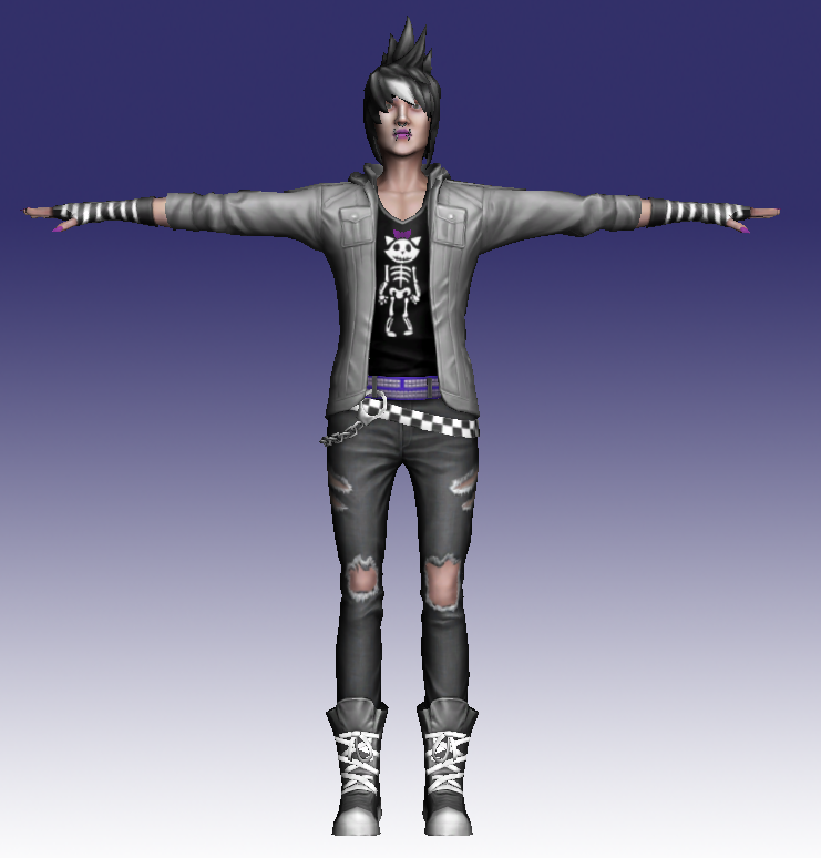 Cobra Kai Video Game - Angry Emo by NaruHinaFanatic on DeviantArt