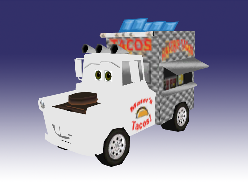 Cars 2 NDS - Taco Mater by NaruHinaFanatic on DeviantArt