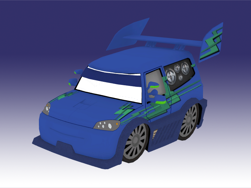 Cars 2 VG Mod: DJ by NaruHinaFanatic on DeviantArt