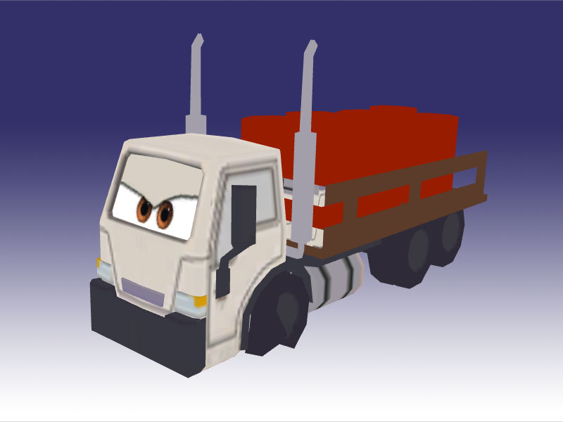 Cars 2 VG Mod: Barrel Truck by NaruHinaFanatic on DeviantArt