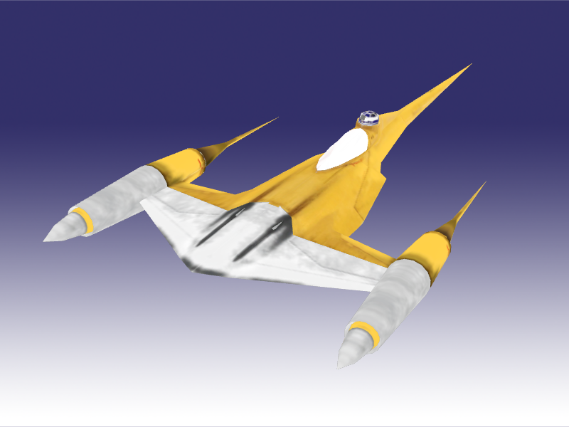 Star Wars: JS - N1 Starfighter by NaruHinaFanatic on DeviantArt