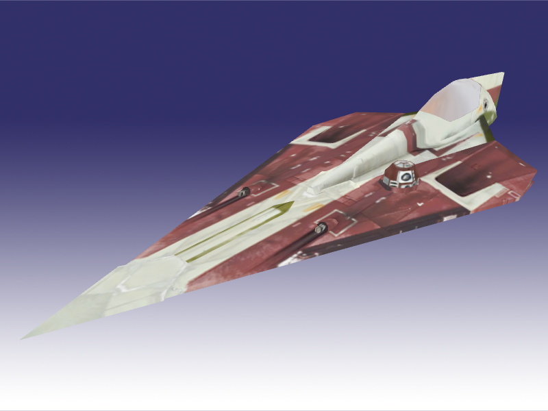 Star Wars: JS - Jedi Starfighter by NaruHinaFanatic on DeviantArt