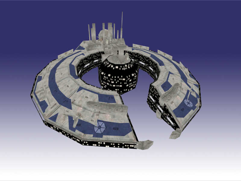 Star Wars: ROTS - Trade Federation Battleship by NaruHinaFanatic on ...