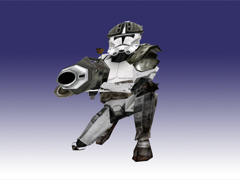 Star Wars: ROTS - Clone Heavy Gunner by NaruHinaFanatic on DeviantArt