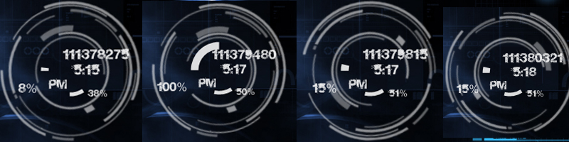 xclock skin rainmeter by Burnwell88 on DeviantArt