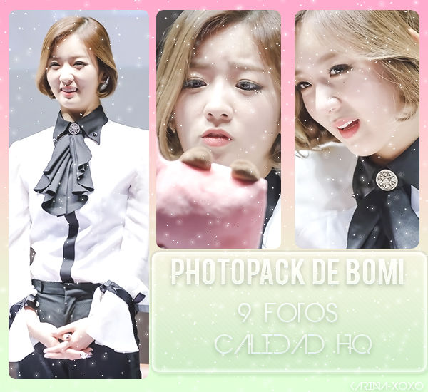 Photopack De Bomi #02 by karina-xoxo12 on DeviantArt