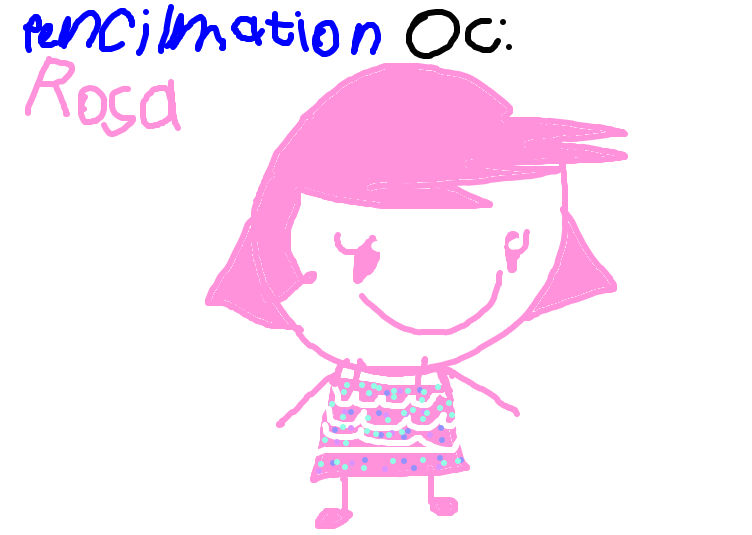 Pencilmation OC: Rosa by Giggitygiggitygoo69 on DeviantArt