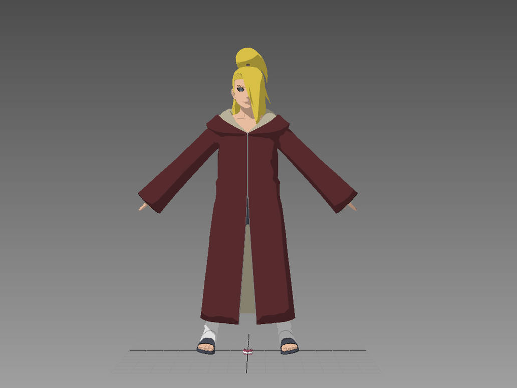 Edo Deidara OBJ by MVegeta on DeviantArt