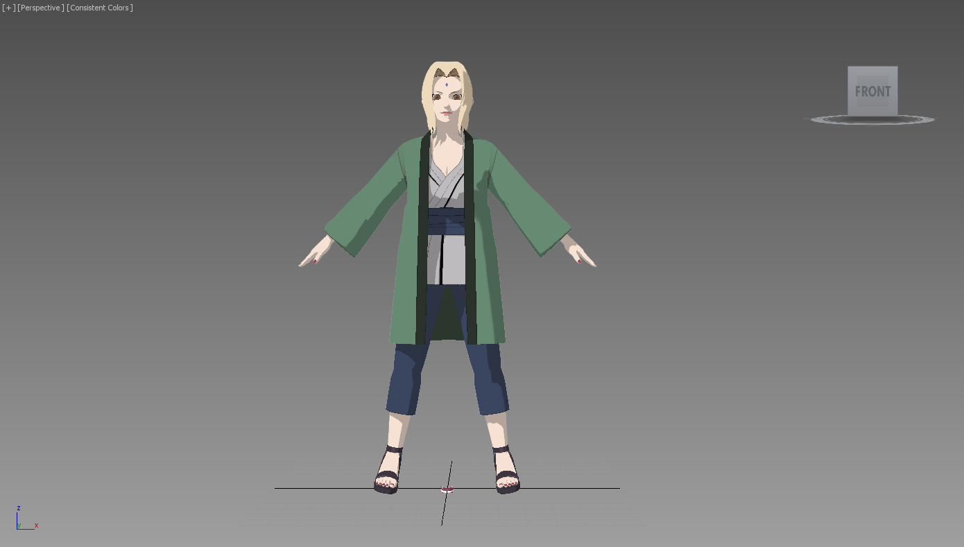 Tsunade OBJ by MVegeta on DeviantArt
