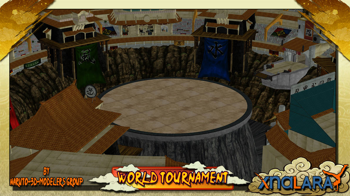 Naruto Stage - World Tournament by MVegeta on DeviantArt