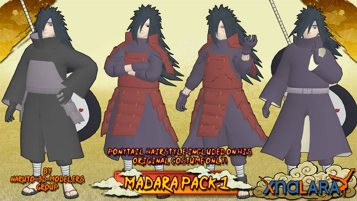 Naruto - Madara Uchiha PACK 1 FOR XPS!! by MVegeta on DeviantArt