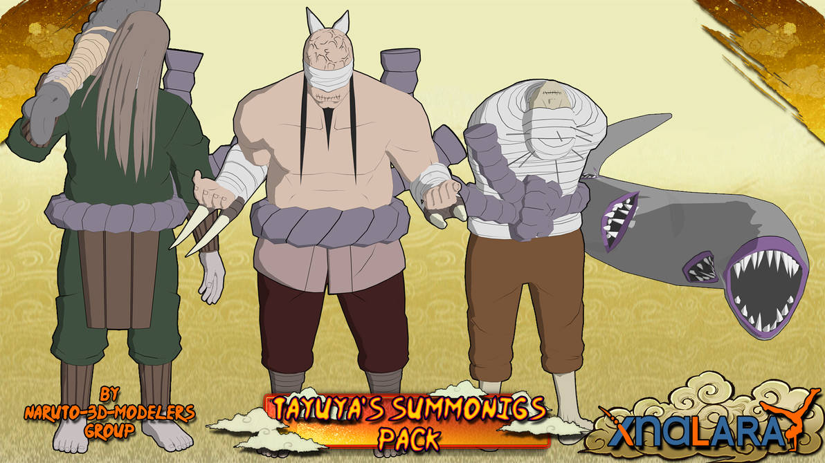 Naruto - Tayuya's Summonings PACK FOR XPS!! by MVegeta on DeviantArt
