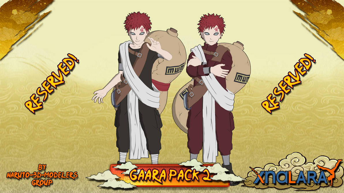 Naruto - Gaara PACK 2 FOR XPS by MVegeta on DeviantArt