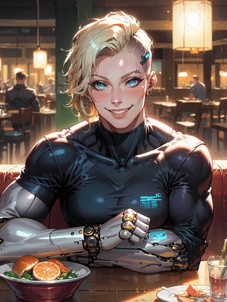 Muscle Girl By Kunlan On Deviantart