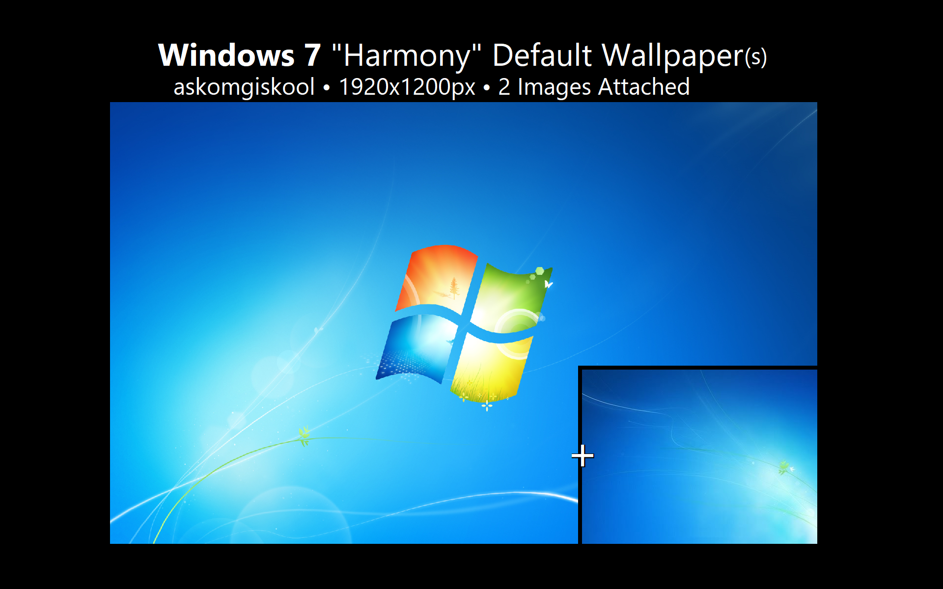 Windows 7 Harmony Default Wallpapers by askomgiskool on DeviantArt