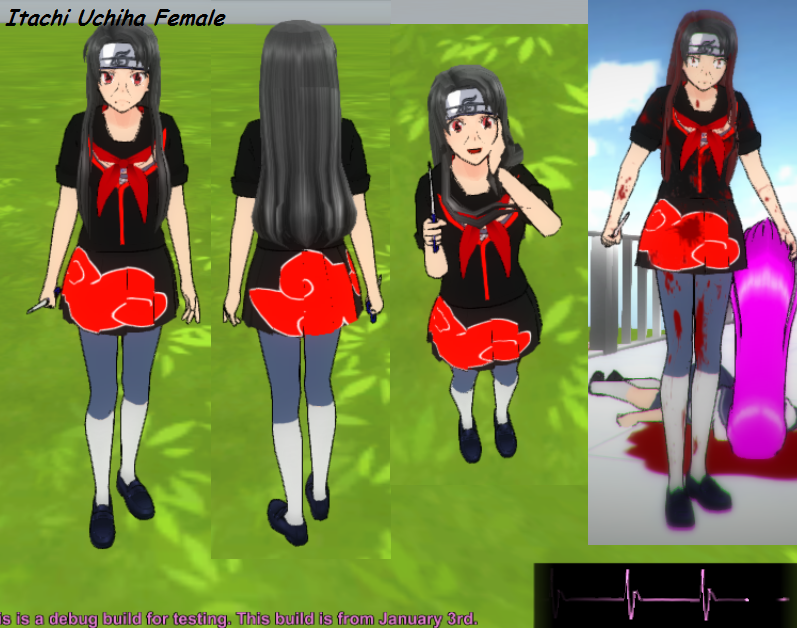 Itachi Uchiha female texture by MsGraziosa on DeviantArt