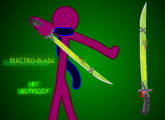 Electro Blade by Sgtpiggy on DeviantArt