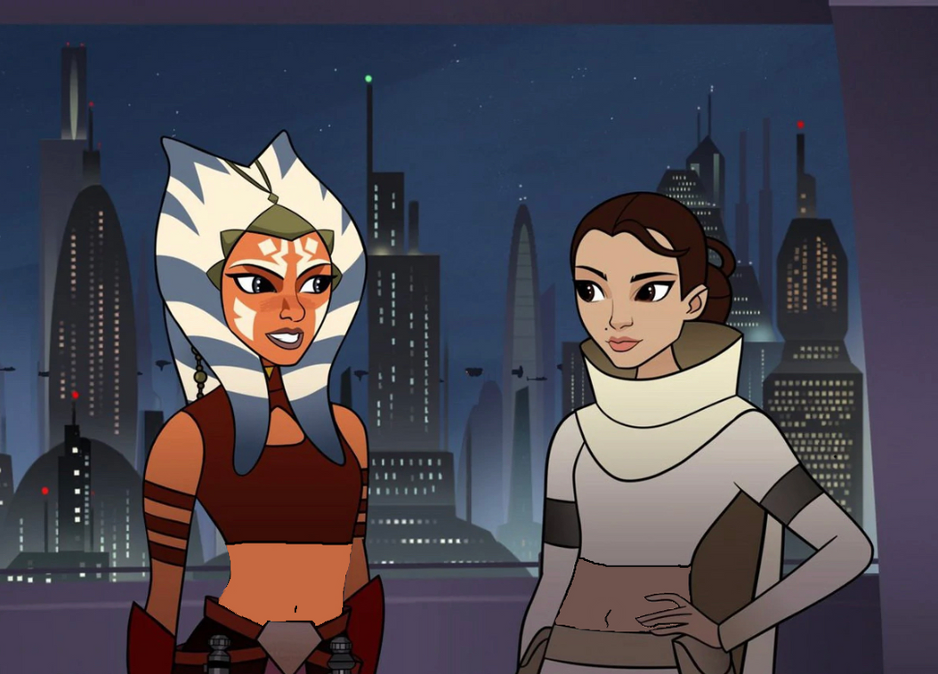 Ahsoka And Padme Looks Hot Cute And Foxy By Warriorlead9999 On Deviantart
