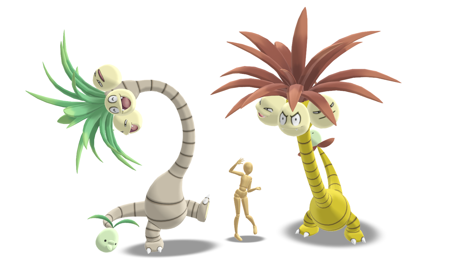 MMD - Alolan Exeggutor *DL* by Catty-Mintgum on DeviantArt