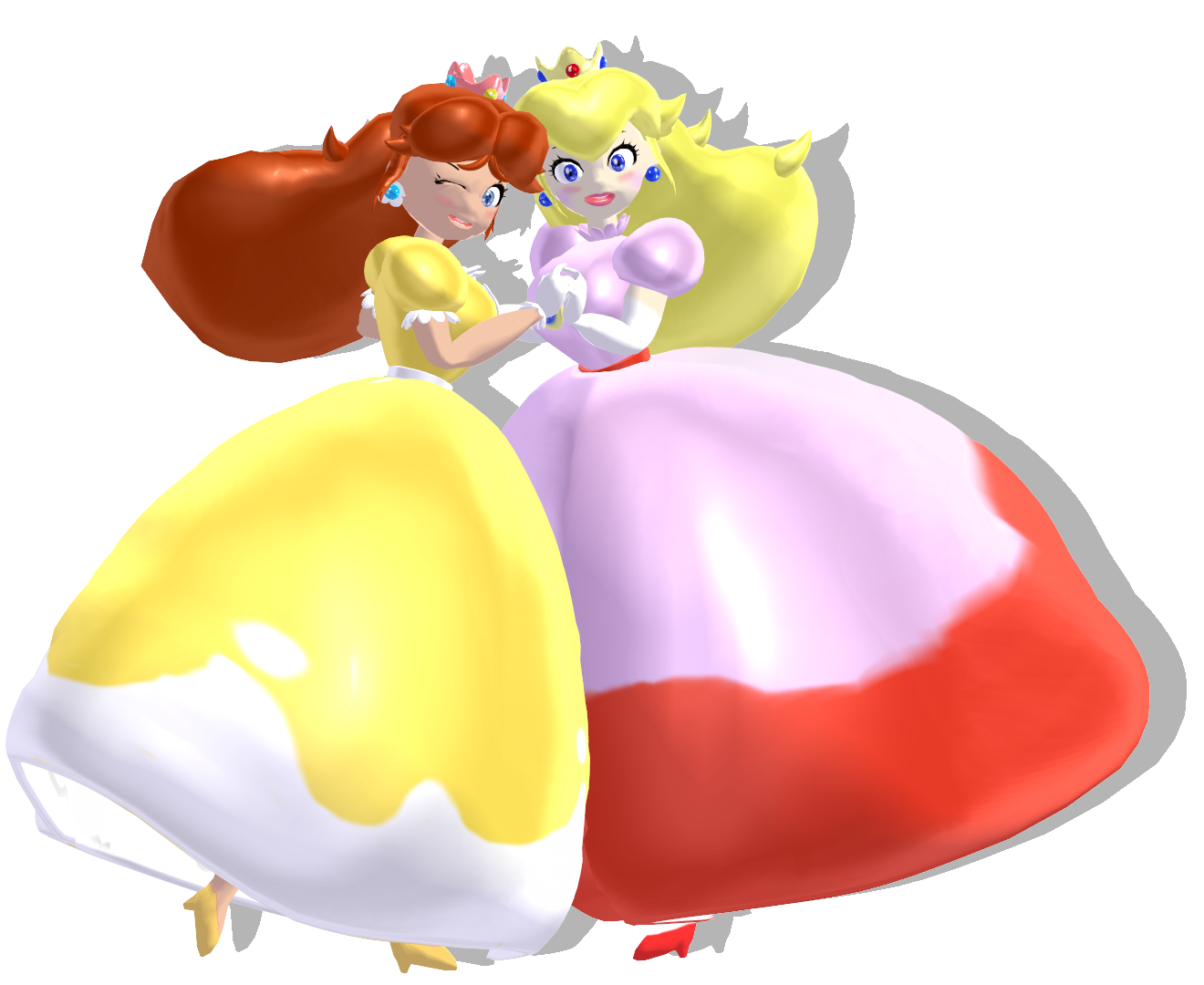 MMD Classics - Peach 2.0 + Daisy Two Pack *DL* by Catty-Mintgum on ...