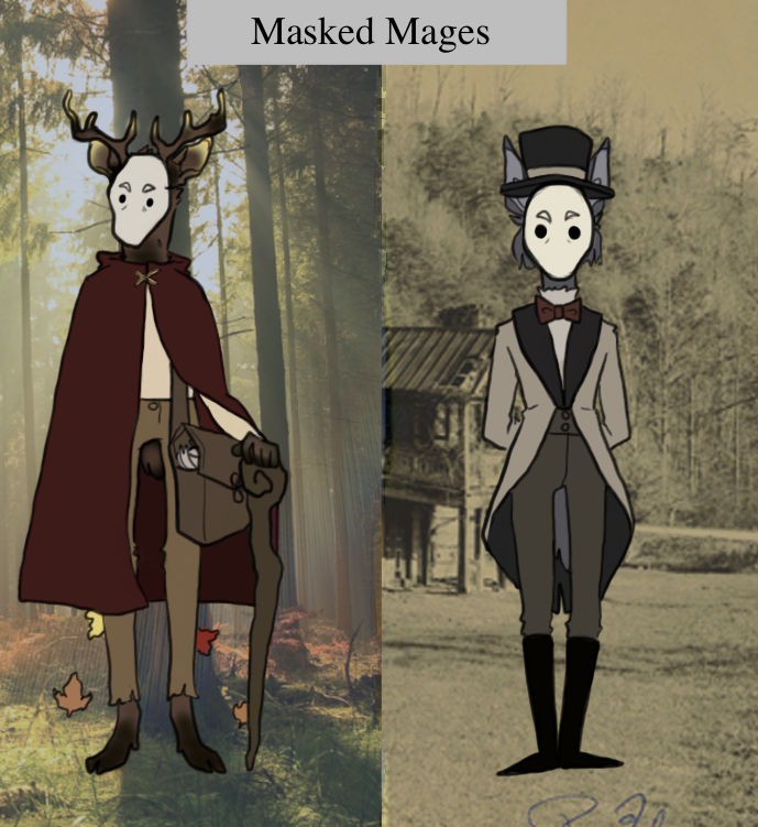 Masked Mages Adopts (1/2 open) by staccatos-adopts on DeviantArt